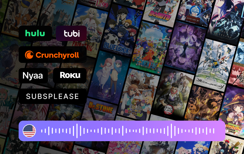 Where to Download Anime English Dub Audio 2025